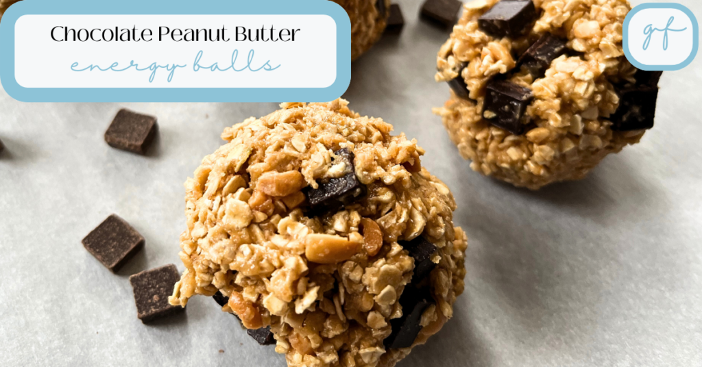 Chocolate Peanut Butter Energy Balls: Packed With Protein | Tide & Thyme
